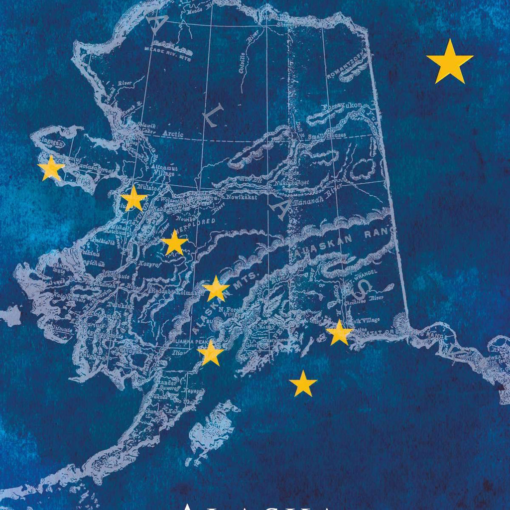 Alaska Flags Photographs | Prints, Framed Prints And Multi Panel Art