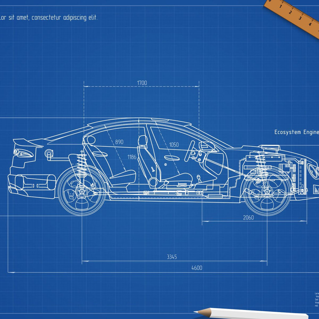 Blueprint Wall Art | Prints, Framed Prints And Multi Panel Art