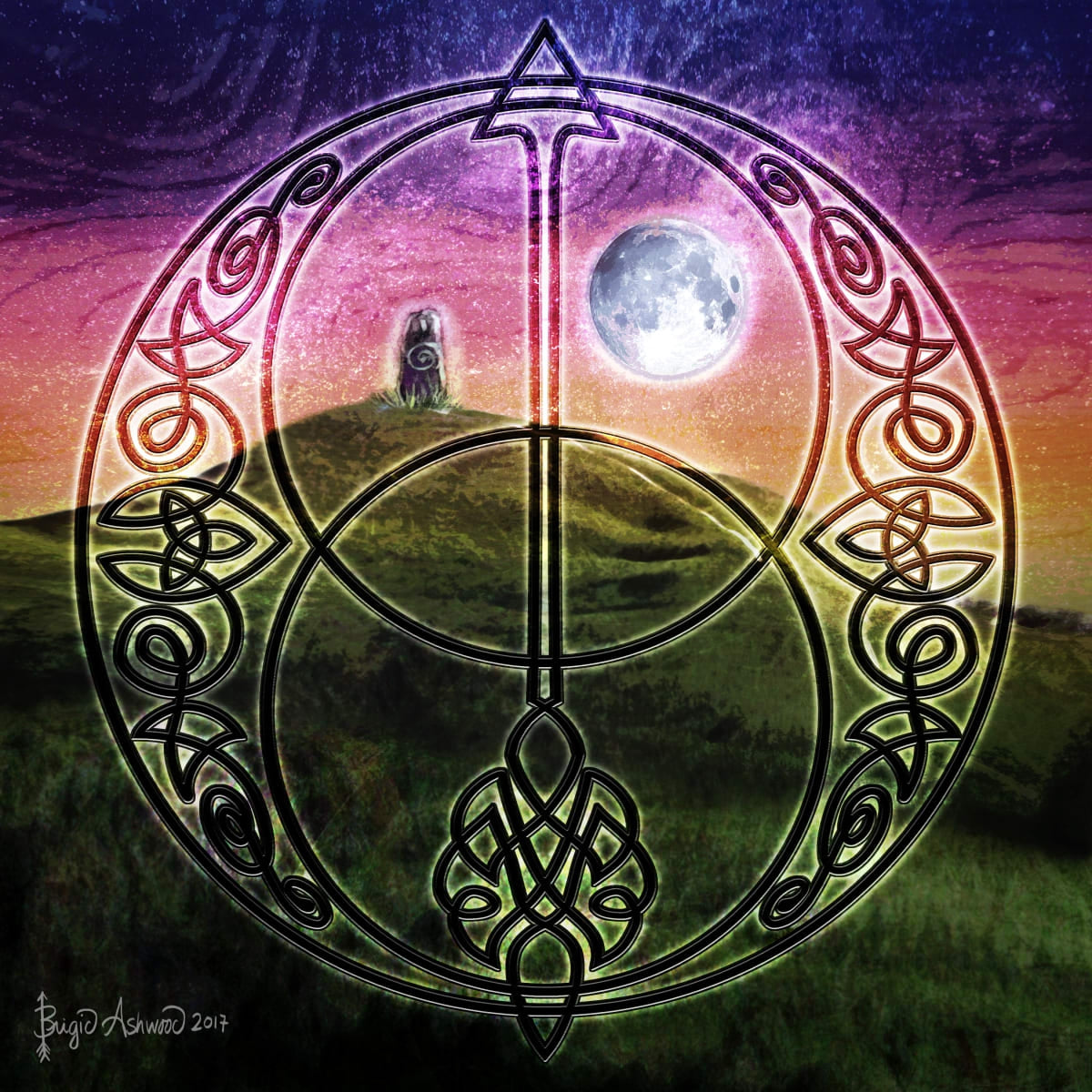 Celtic Knot Metal Art