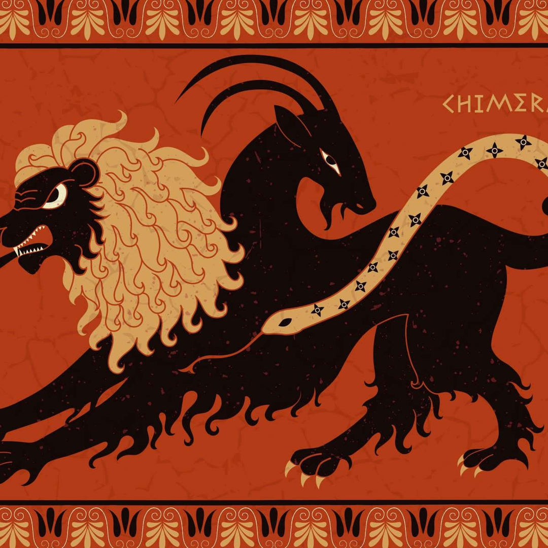 Medieval Griffin Monster Wall art | Elephant Stock