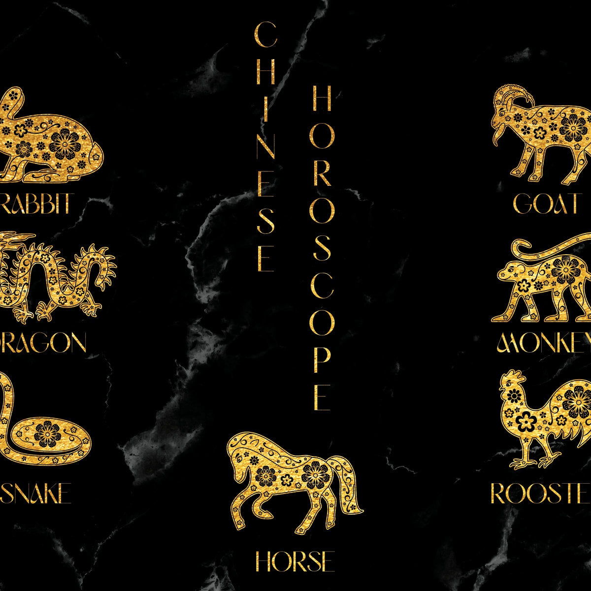 Chinese zodiac wall art - Horoscopeaz.com