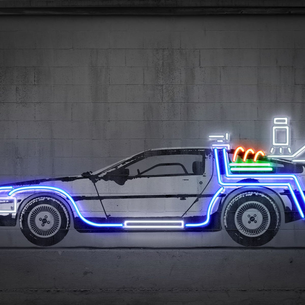 Delorean Wall Art | Prints, Framed Prints And Multi Panel Art