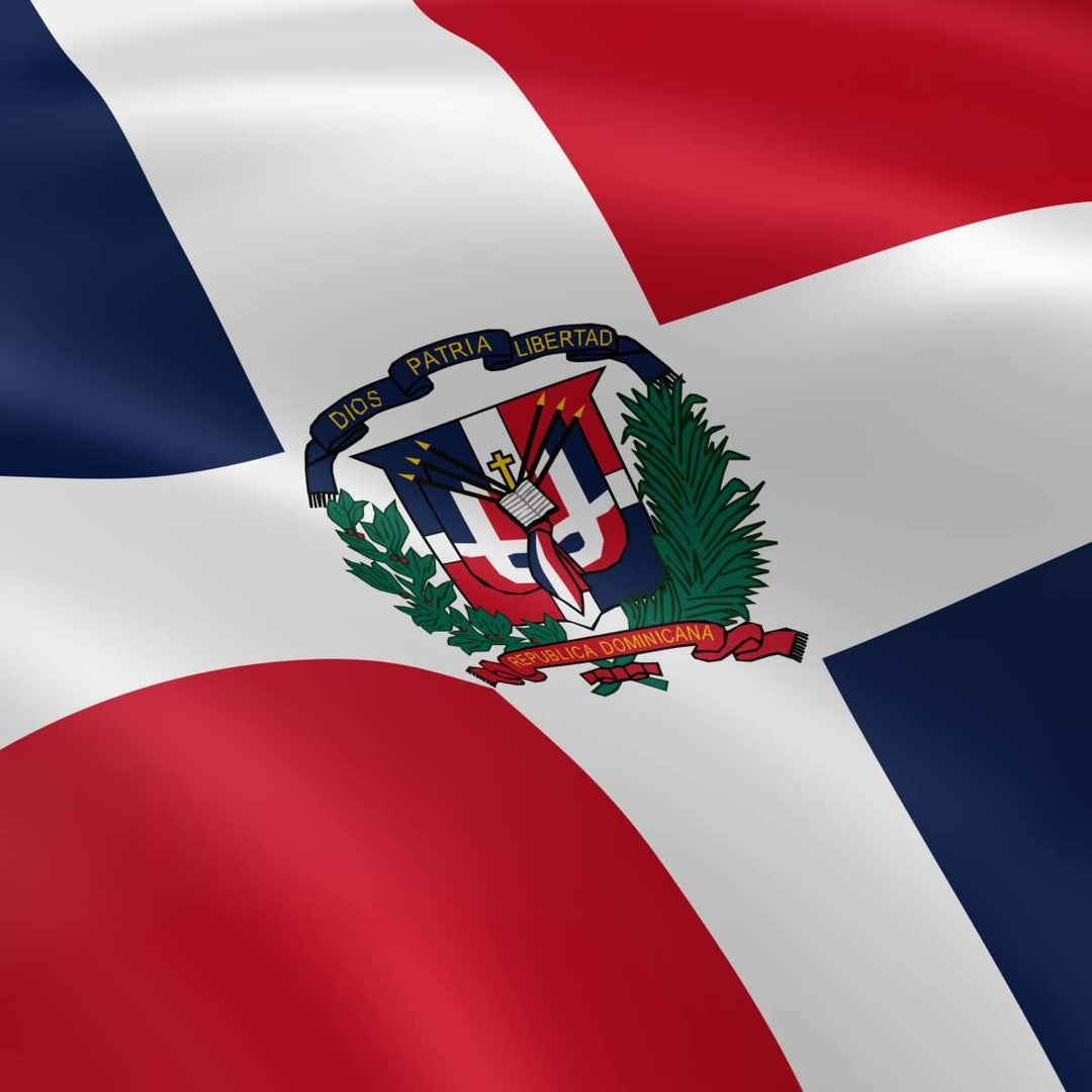 Dominican Republic Flag Wall art | Elephant Stock
