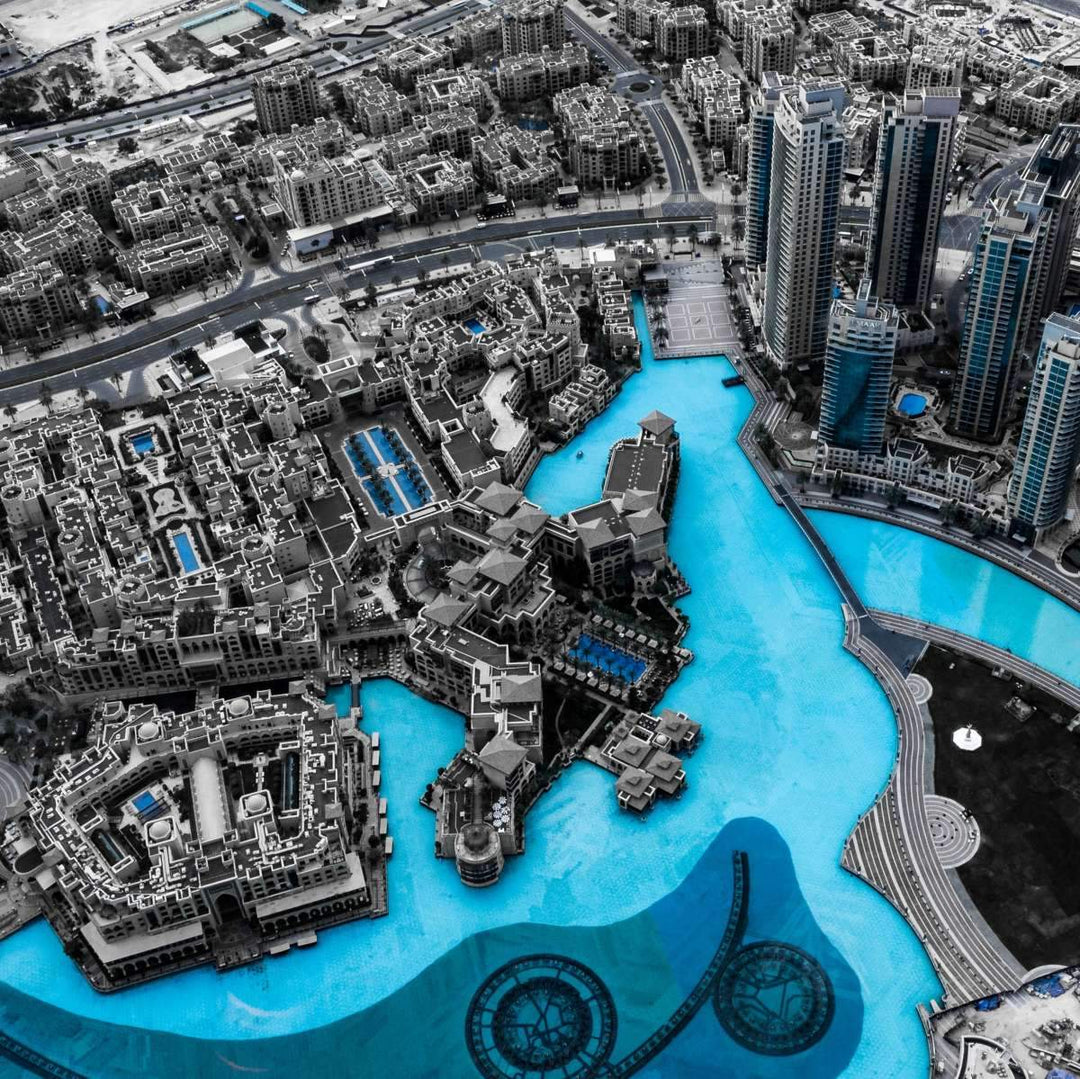 Dubai Downtown Wall art | Elephant Stock