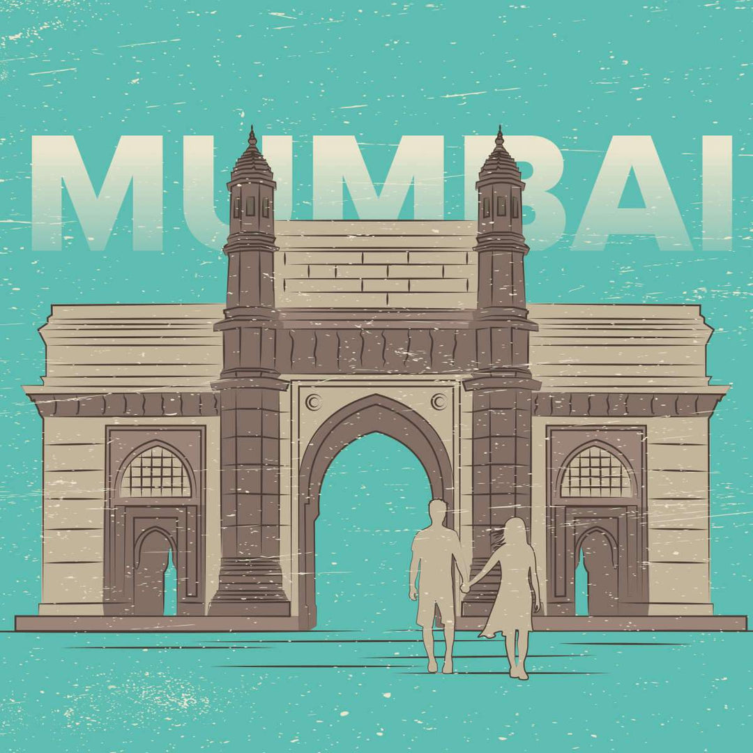 Mumbai Wall art | Elephant Stock