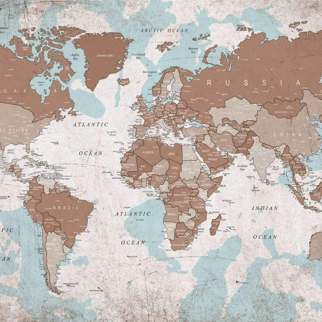 Geography Education Canvas Wall Art | Prints