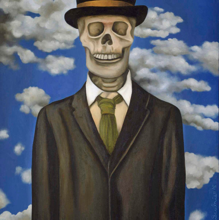 Skull With Cigarette 1885 Wall art by Vincent Van Gogh | Elephant Stock