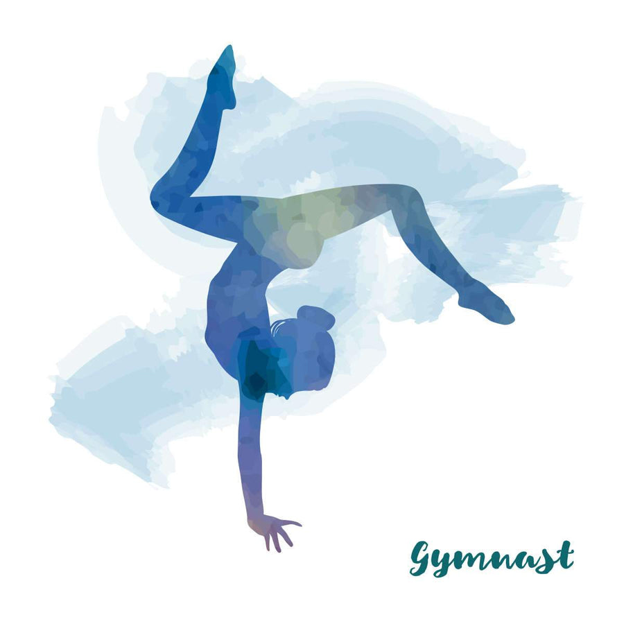 Gymnast On Beam Wall art | Elephant Stock