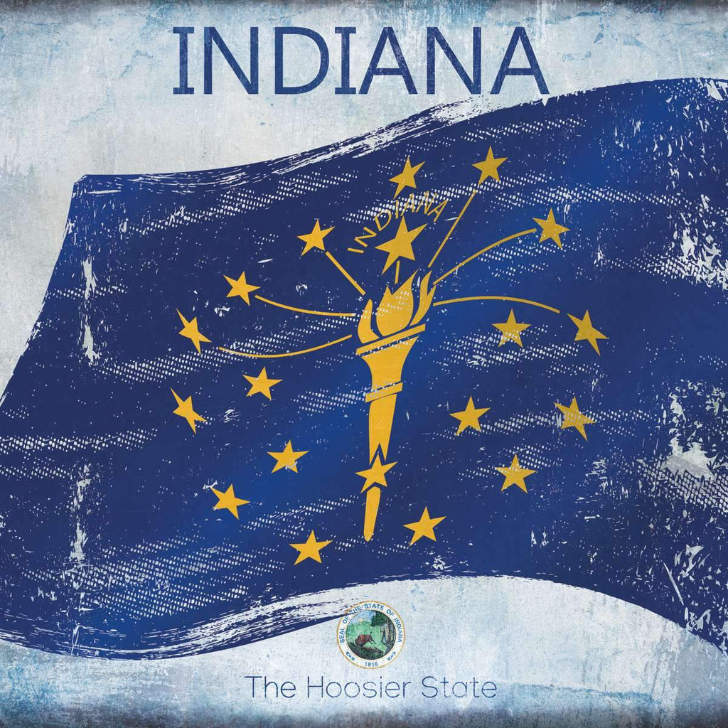Indiana Flags Photographs | Prints, Framed Prints And Multi Panel Art