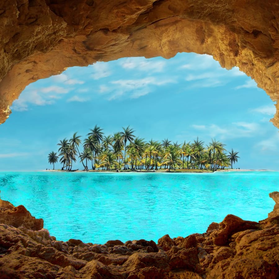 Island Wall Art | Prints, Framed Prints And Multi Panel Art