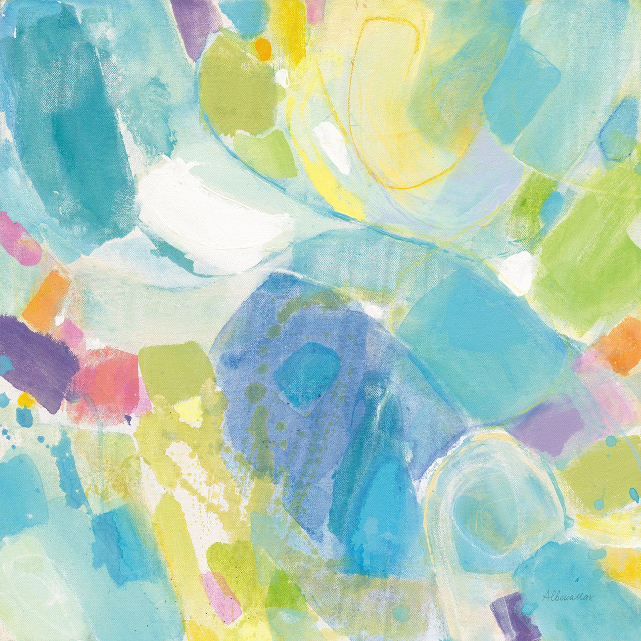 Abstract Tide Pool Wall art by Ruth Fromstein | Elephant Stock