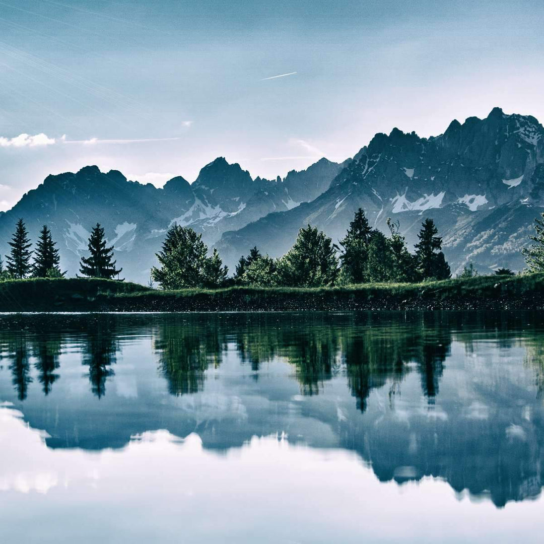 Calm Mountainscape Wall art by Nikita Jariwala | Elephant Stock