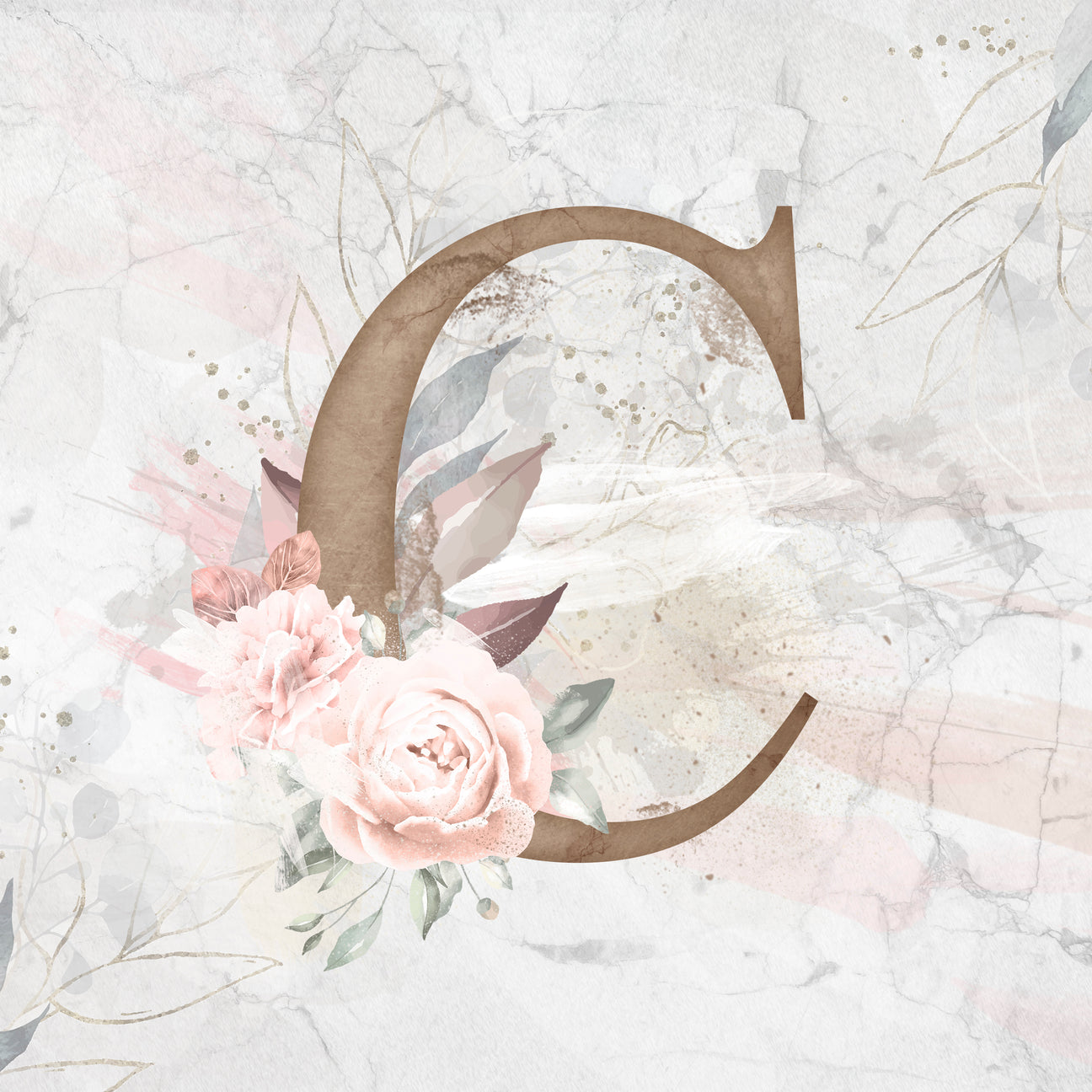 Animals E Alphabet Wall art | Elephant Stock
