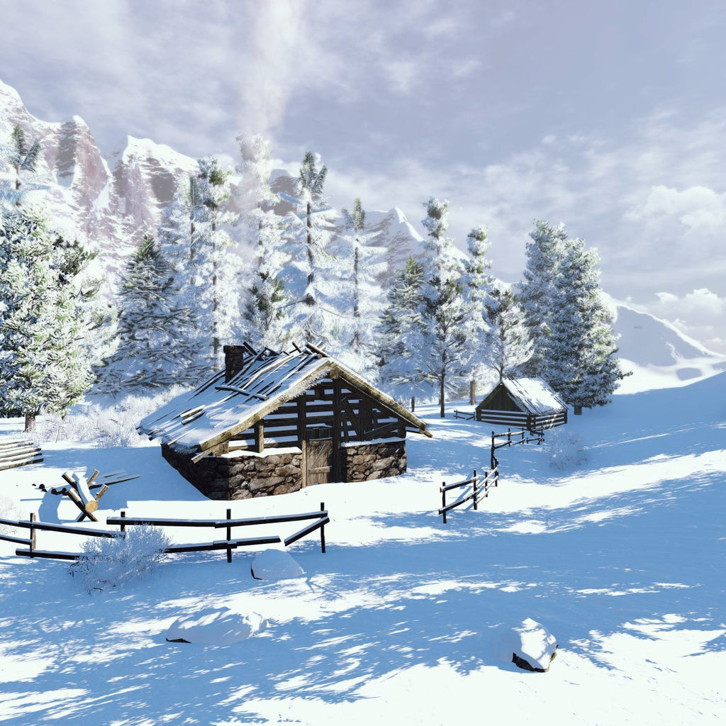 Log Cabin Wall Art | Prints, Framed Prints And Multi Panel Art