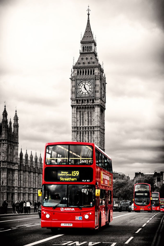 London Bus Wall Art | Prints, Framed Prints And Multi Panel Art