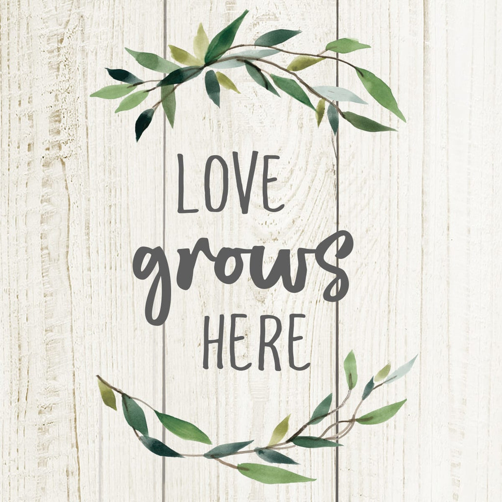 Love Grows Here Wall Art | Prints, Framed Prints And Multi Panel Art