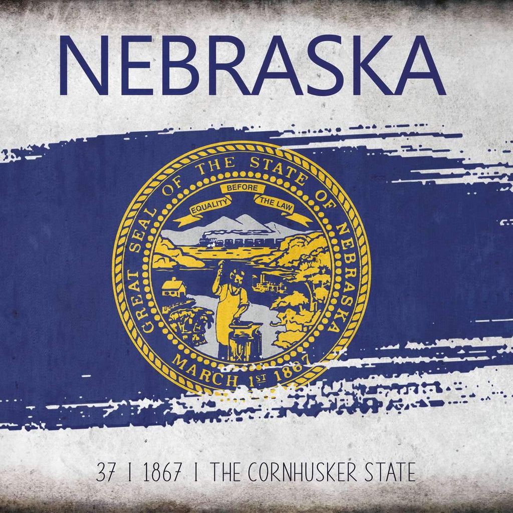 Nebraska Flags Wall Art | Prints, Framed Prints And Multi Panel Art