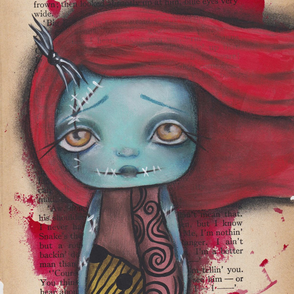 Sally Nightmare Before Christmas Art