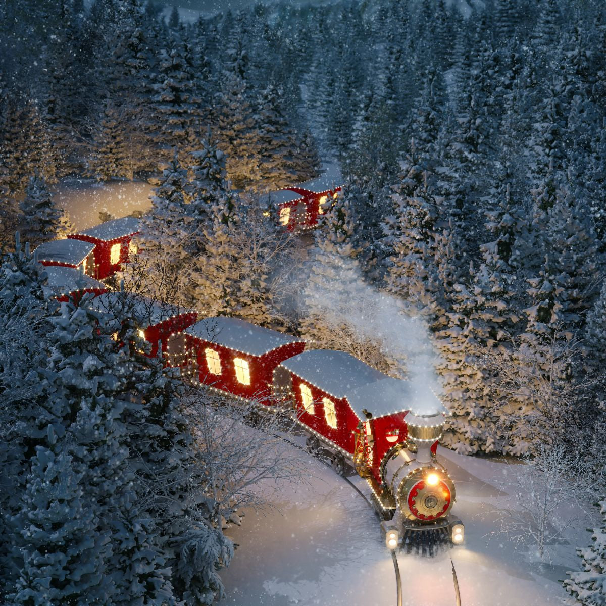 North Pole Xmas Paintings