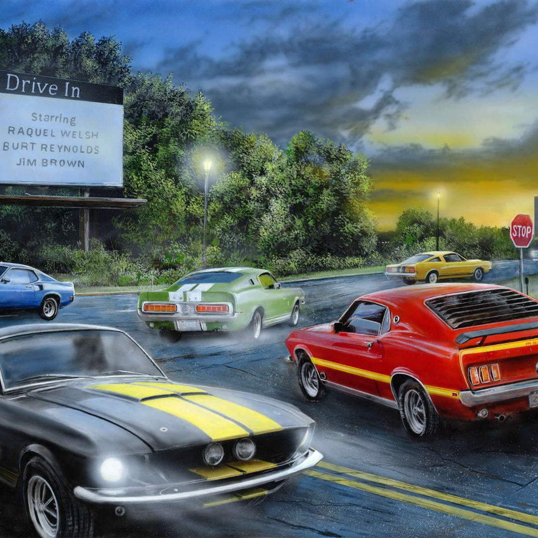 Senna's Racecar Wall art by Pop Cult Posters | Elephant Stock