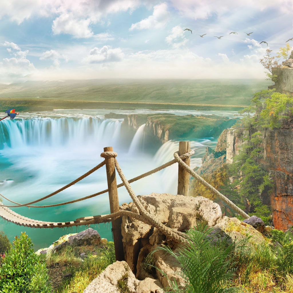 Rope Bridge Wall Art | Prints, Framed Prints And Multi Panel Art