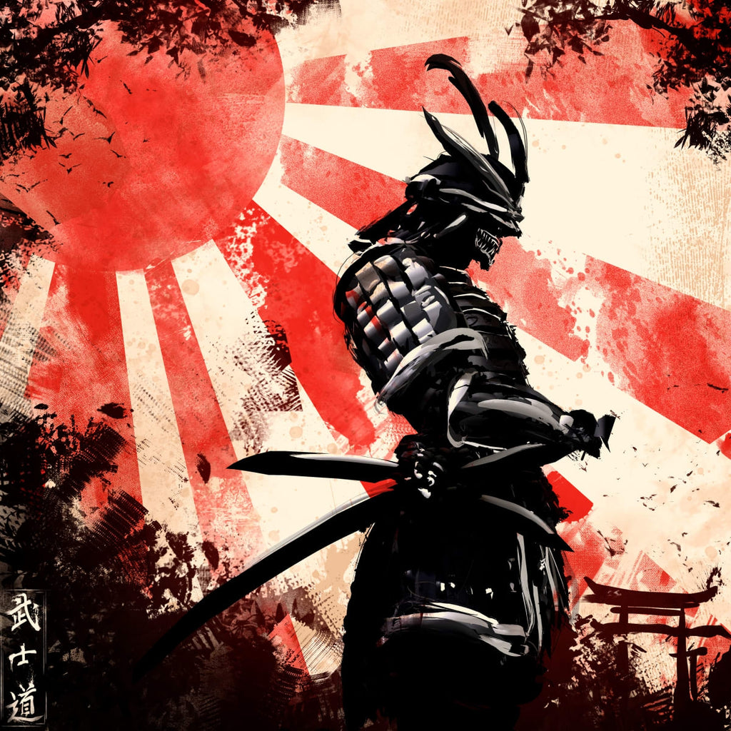 Traditional Samurai Warrior Art