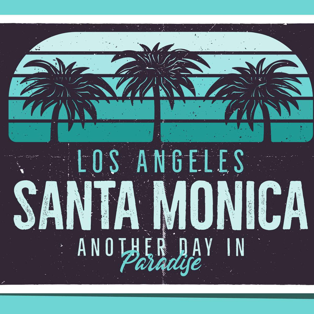 Santa Monica Wall Art | Prints, Framed Prints And Multi Panel Art