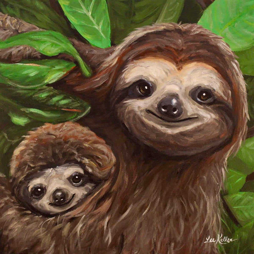 Sloths Wall Art | Prints, Framed Prints And Multi Panel Art