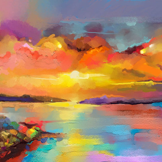 Power And Silence II Wall art by Annette Schmucker | Elephant Stock