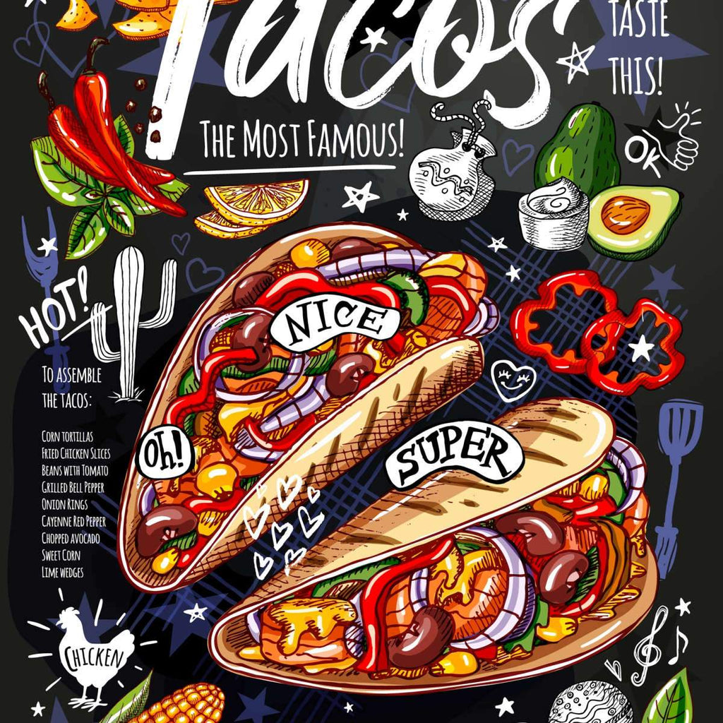 Taco Wall Art | Prints, Framed Prints And Multi Panel Art