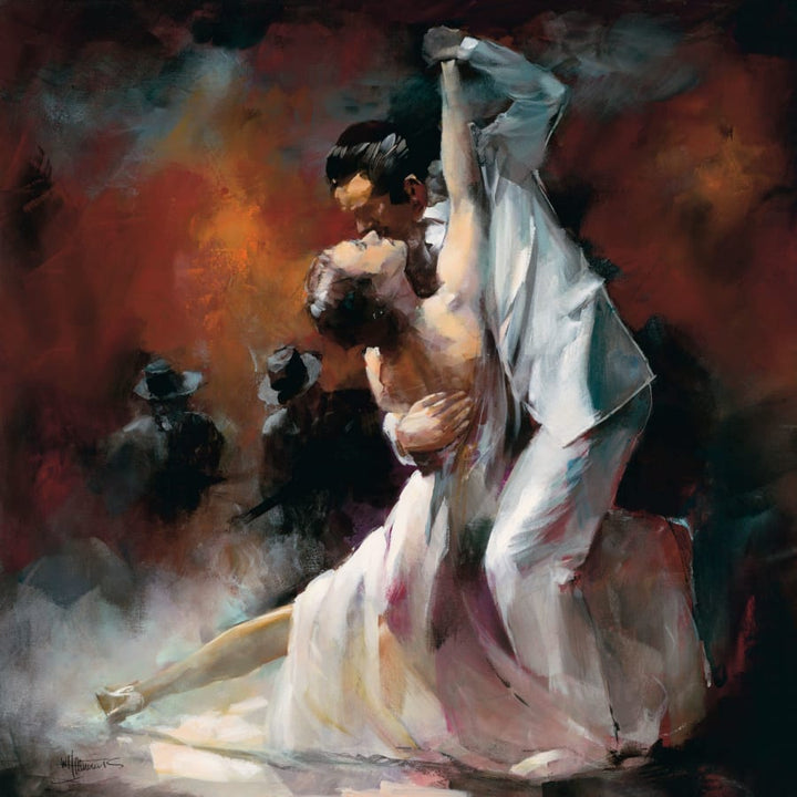 Lead Dancer In Purple Wall art by Augusta Asberry | Elephant Stock