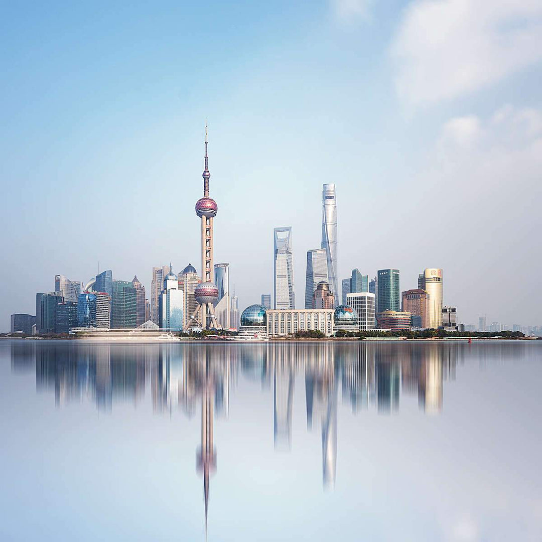 Shanghai World Financial Center Wall art by Carmine Chiriaco | Elephant ...