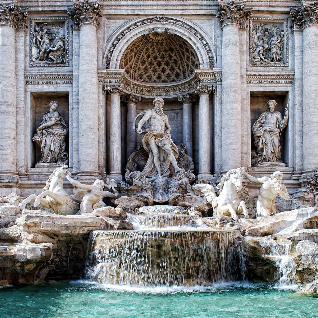 Trevi Fountain Wall Art | Prints, Framed Prints And Multi Panel Art