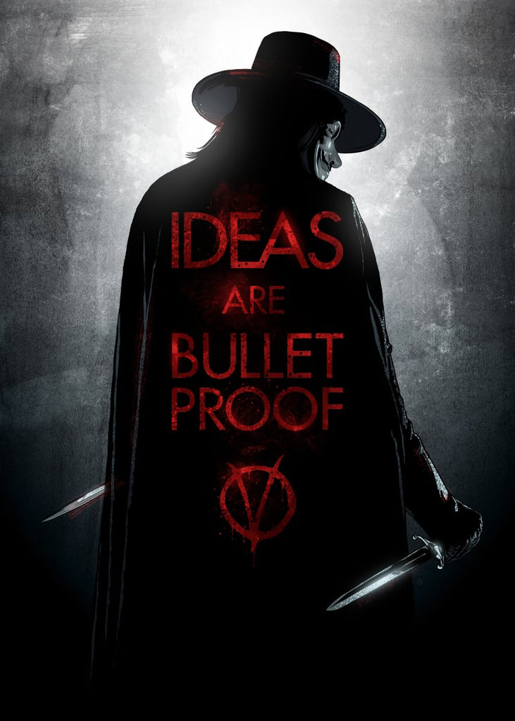 V for Vendetta Wall Art | Prints, Framed Prints And Multi Panel Art