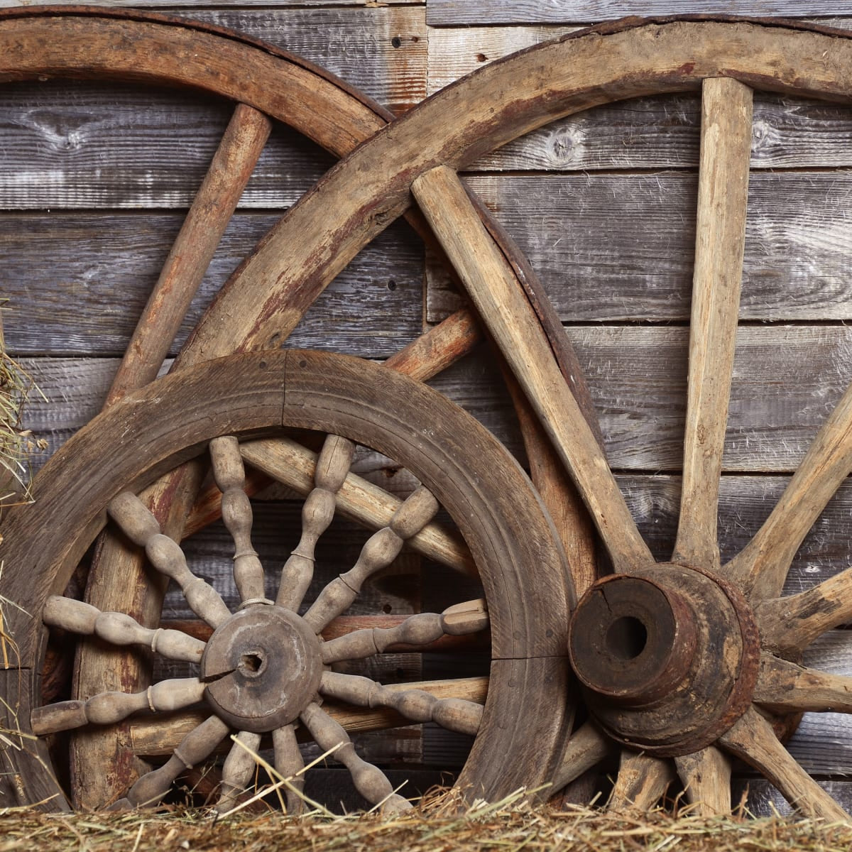 Wagon Wheel Art