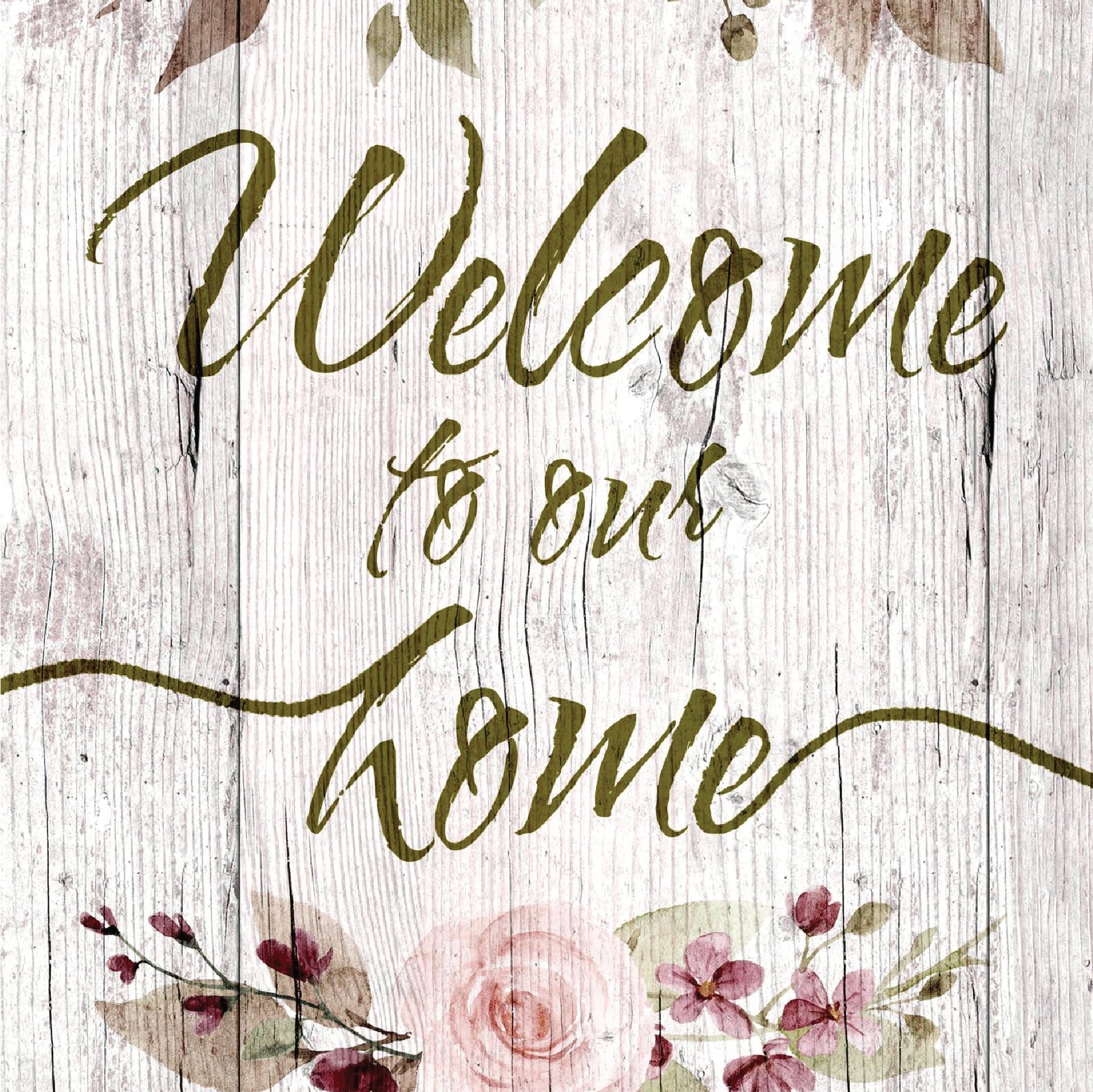 Welcome To The Lake House Sign Wall art | Elephant Stock