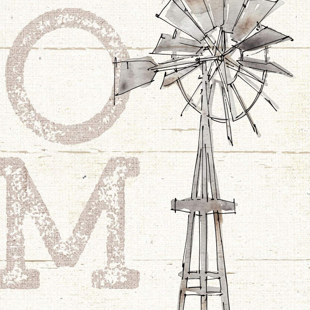 Southwestern Windmill No. 1 Wall art by Robin Vandenabeele | Elephant Stock