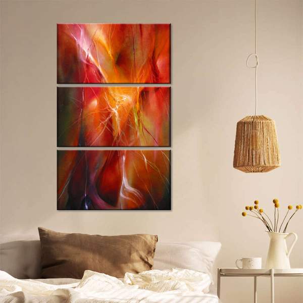 How to Hang Multi Panel Wall Art Easily