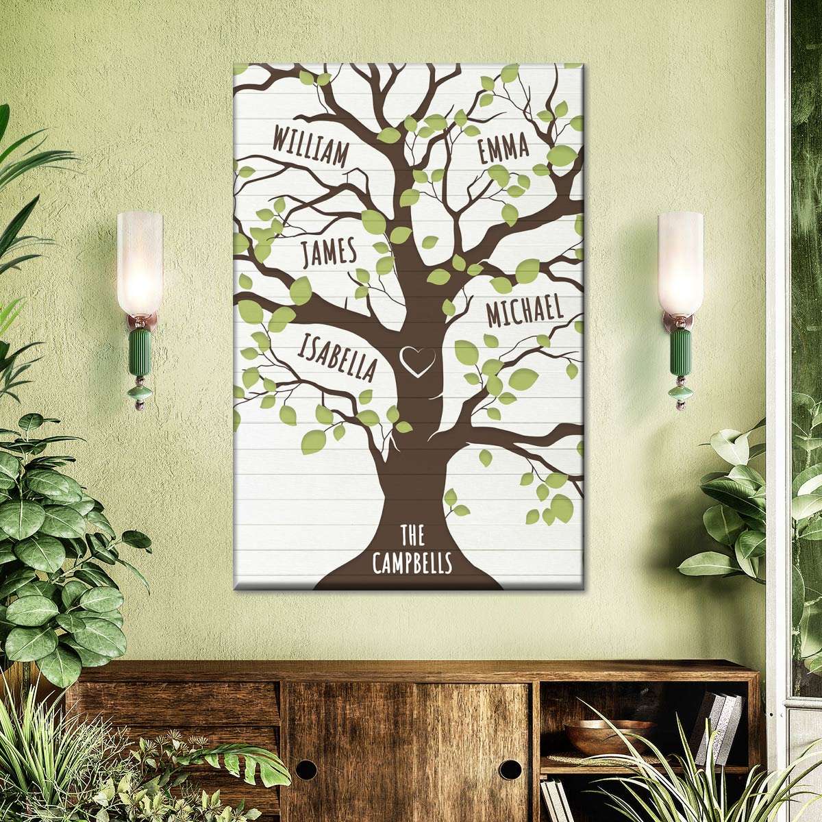 Family Name Wall Art